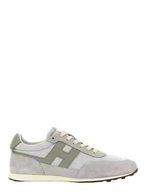Hogan Athletic Suede Sneakers - Grey