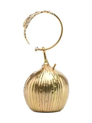Cult Gaia Leaf-handle Pomegranate Mini Bag - Gold