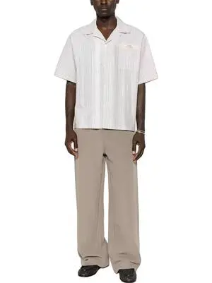 AMIRI AMIRI Elasticated-Waistband Logo-Patch Trousers