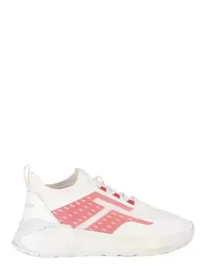 TOD'S Logo Print Sneakers - White