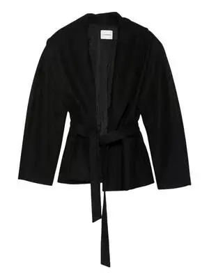 Andamane The Attico Niki Belted Jacket - Black