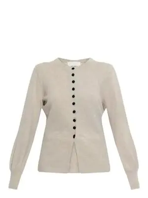 LISA YANG Cashmere Cardigan - Neutrals