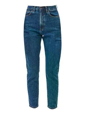 DR. DENIM Nora Cropped Jeans - Blue