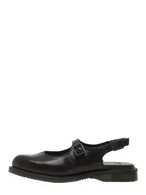Dr. Martens Madaline Mary Jane Slingback Ballet Flats - Black