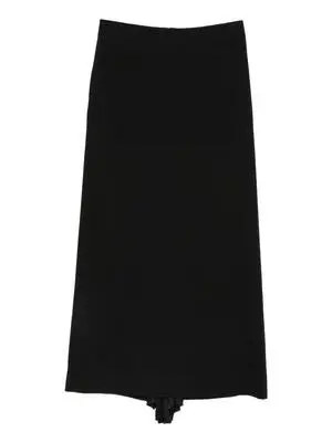 JIL SANDER Jil Sander Pleated Insert Maxi Skirt