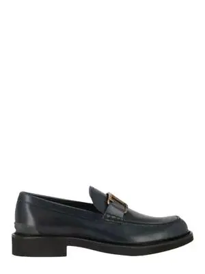 TOD'S Timeless Leather Loafers - Blue