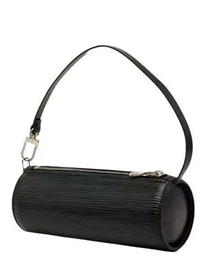 LOUIS VUITTON 2007 Epi Pochette Soufflot Handbag - Black