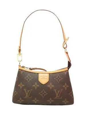 LOUIS VUITTON Monogram Mini Delightful Pochette Shoulder Bag - Brown