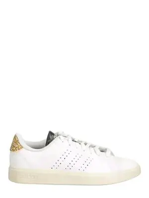 Adidas Advantage 2.0 Perforated Patterned Sneakers - White