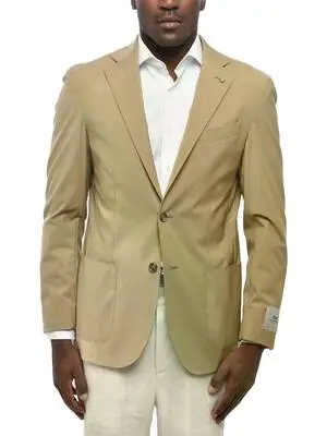 Corneliani Single-breasted Patch-pocket Blazer - Neutrals