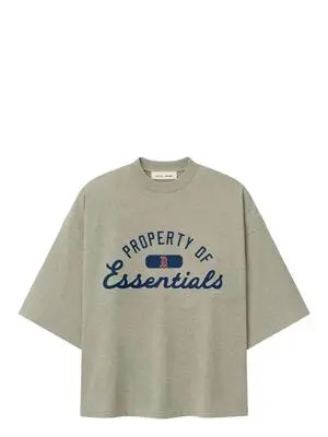 Fear Of God X Boston Red Sox Merch T-shirt - Grey