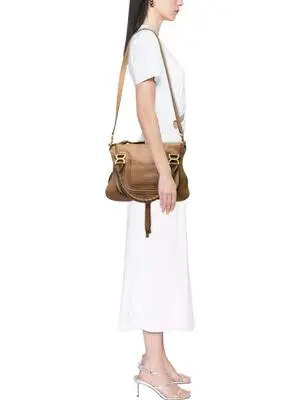 Chloé 2013 Medium Leather Marcie Satchel - Brown