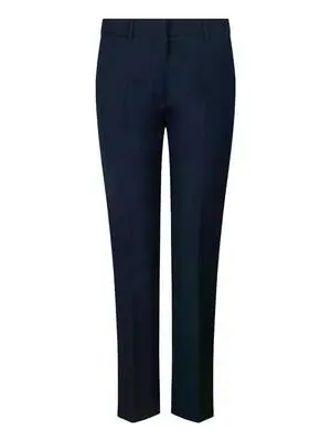 Max Mara Tailored Pressed-crease Trousers - Blue