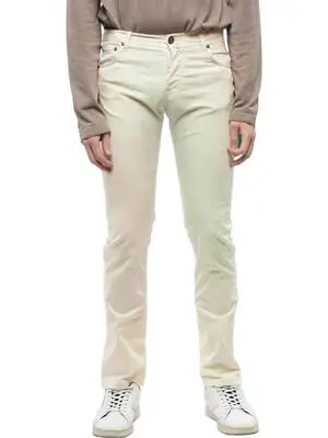Corneliani Five-pocket Skinny Trousers - Neutrals