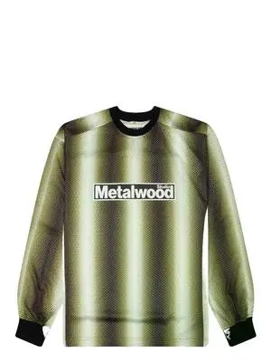 METALWOOD STUDIO Long Sleeve T-shirt With Halftone Dot Print - Green