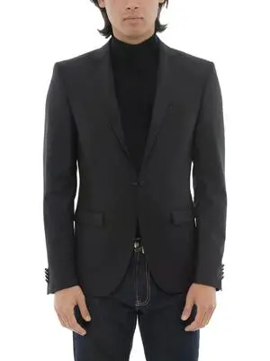 Corneliani Single-breasted Blazer - Blue