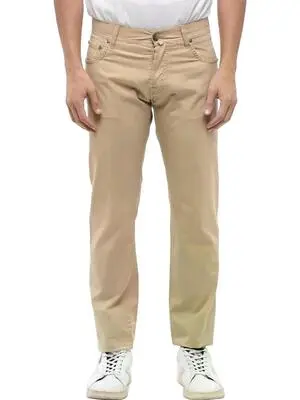 Corneliani Five-pocket Stretch Cotton Trousers - Neutrals