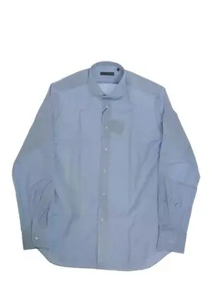 Corneliani French-collar Cotton Shirt - Blue