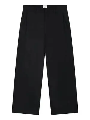 ARTE ANTWERP Gallery Pleated Wool Trousers - Black