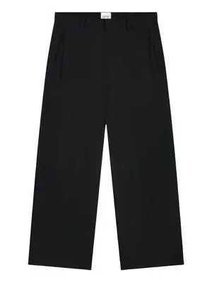 ARTE ANTWERP Gallery Pleated Wool Trousers - Black