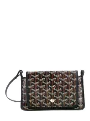 Goyard Plumet Clutch Wallet In Coated Canvas - Black
