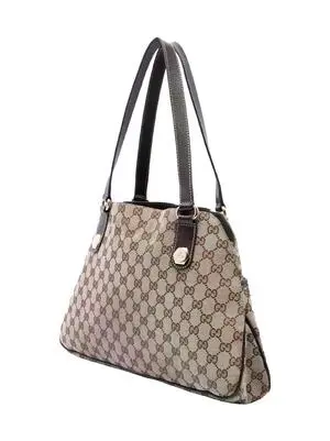 Gucci Gg Canvas Charmy Shoulder Bag - Neutrals