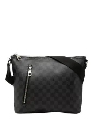 LOUIS VUITTON Damier Graphite Mick Pm Crossbody Bag - Black