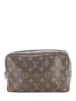 LOUIS VUITTON Monogram Canvas Trousses Toiletry 23 Pouch - Brown