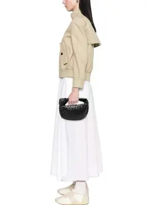Bottega Veneta 2012-2026 Mini Nappa Intrecciato Jodie Hobo Bag - Black