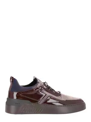 TOD'S Patent Leather Sneakers - Red