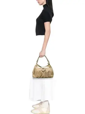 Gucci 2000-2015 Gg Canvas Abbey D Ring Handbag - Neutrals