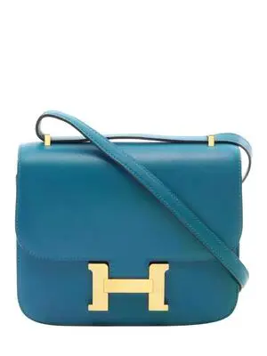 Hermès Hermès Constance Shoulder Bag Blue