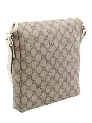 Gucci 2000s Gg Supreme Crossbody Bag - Neutrals