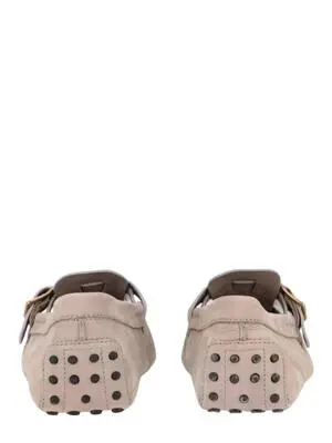 TOD'S Buckle-fastening Gommino Loafers - Neutrals
