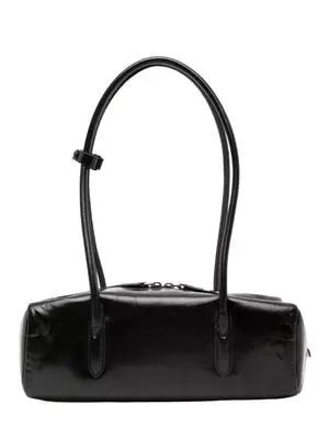 JNBY Minimalist Leather Shoulder Bag - Black