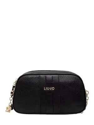 Liu Jo Logo Plaque Cross Body Bag - Black