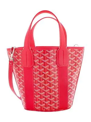 Goyard Belharra Coated Canvas Pm Tote Bag - Pink