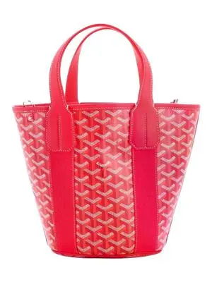 Goyard Goyard Belharra Coated Canvas PM Tote Bag Pink