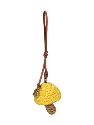 COACH Mushroom Bag Charm - Yellow