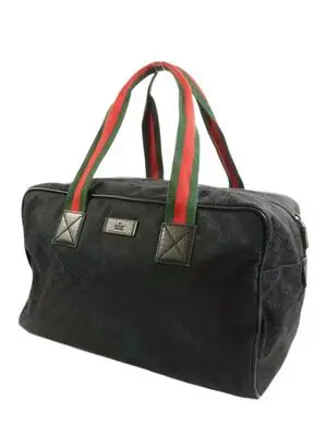 Gucci Gg Boston Tote Bag - Black