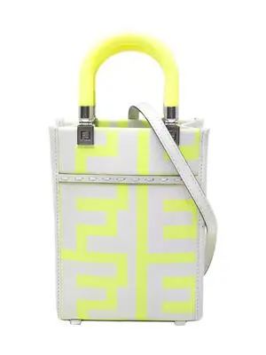 Fendi 2010-2026 Marc Jacobs Mini Leather Sunshine Shopper Tote Satchel - Yellow