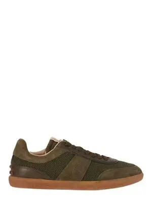 TOD'S Panelled Sneakers - Green