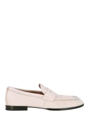 TOD'S Logo-embossed Penny Loafers - Neutrals
