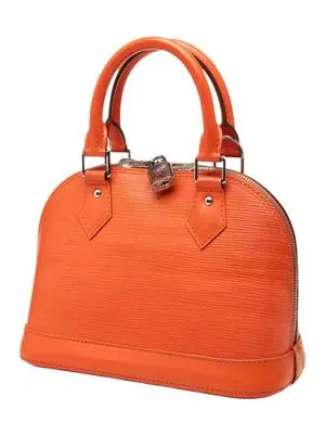 LOUIS VUITTON Epi Alma Bb Satchel - Orange