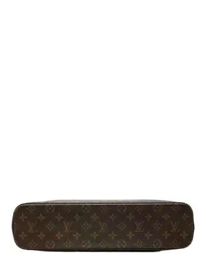 LOUIS VUITTON Louis Vuitton Monogram Luco Tote Bag Brown