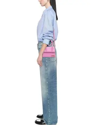 Jacquemus Le Chiquito Noeud Satchel - Pink