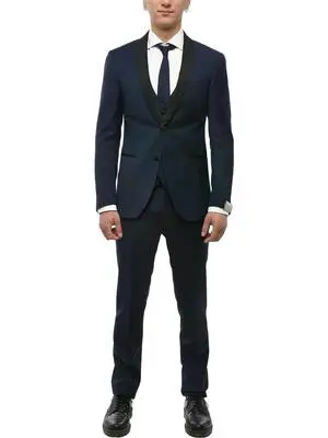 Corneliani Shawl-lapel Suit - Blue