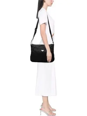 Prada Tessuto Crossbody Bag - Black