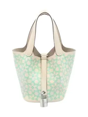 Hermès 2022 Picotin Lock Lucky Daisy Tote Bag - Neutrals