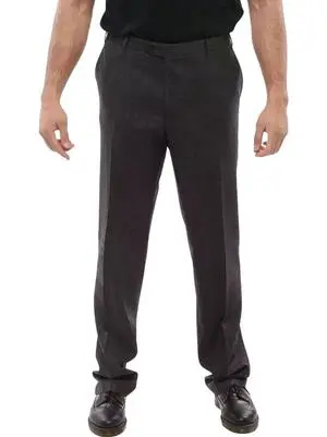 Corneliani Leader Straight-leg Tailored Trousers - Grey